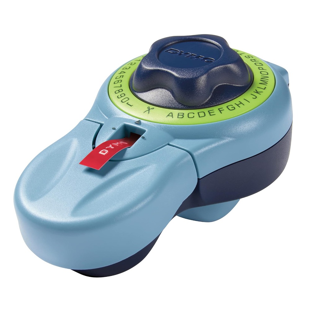 New DYMO PORTABLE EASY TO USE JUNIOR EMBOSSER WITH BLACK TAPE - Own4Less